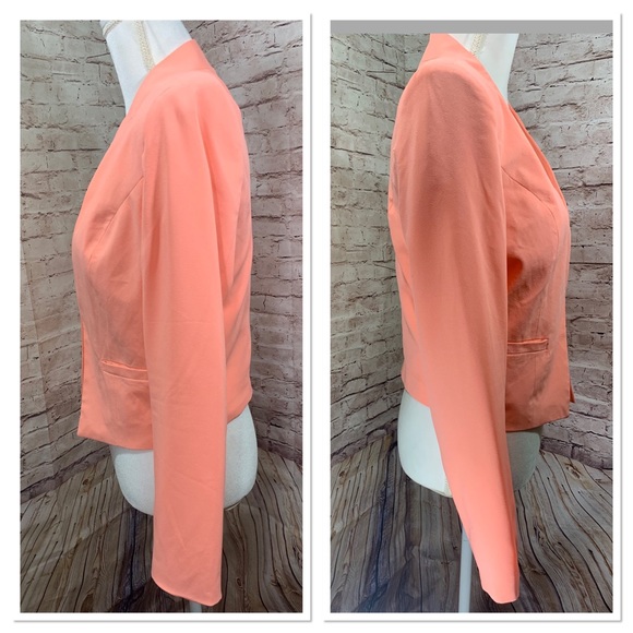 Cotton On | Jackets & Coats | Cotton On Peach Blazer Front Hook No ...
